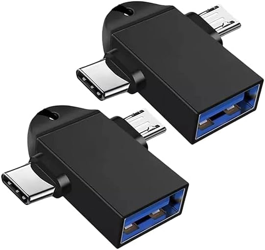 Mourkart 2 in 1 OTG Adapter, OTG Adapter Micro USB Type c, All in 1 ...