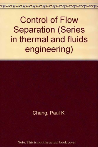 Amazon.com: Control of Flow Separation: Energy Conservation ...