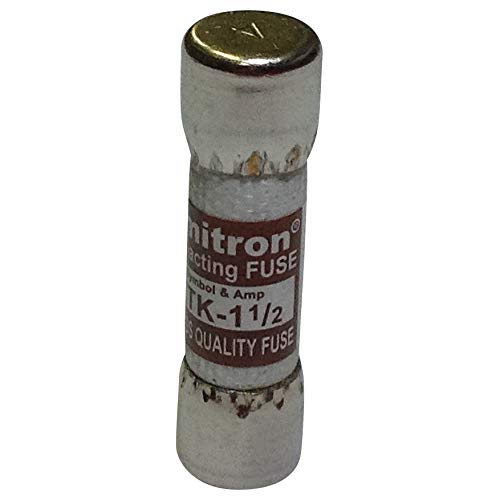 KTK-1-1/2 | KTK-1-1-2 | BUSSMANN Fast Acting Fuse, 1.5A, 600VAC ...