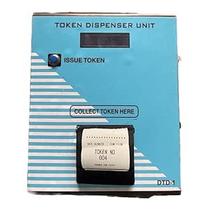 Swaggers Thermal Receipt Token Dispenser/Token Printing Machine- 2 Inch ...