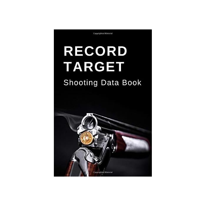 Buy Record Target Shooting Data Book: Shooting Logbook for Record ...