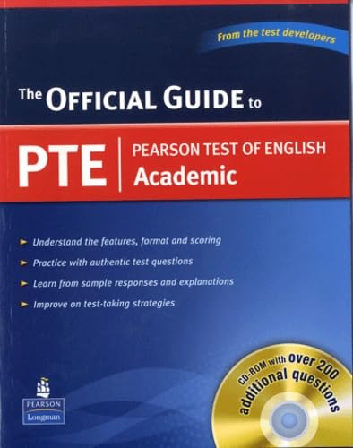 Amazon.com: Official Guide to Pearson Test of English Academic (with CD ...