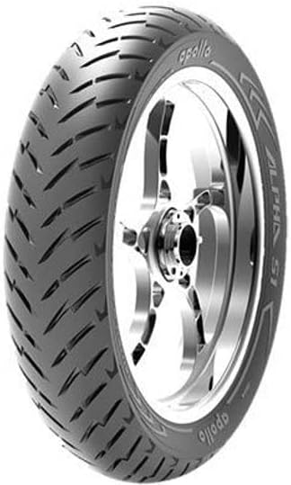 Apollo Alpha S1 120/80% R17 61H Steel Belted Radial Tubeless Bike Tyre ...