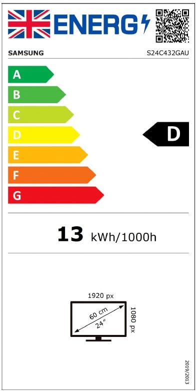 Samsung F24T450FQR - T45F Series - LED monitor - 24" - 1920 x 1080 Full ...