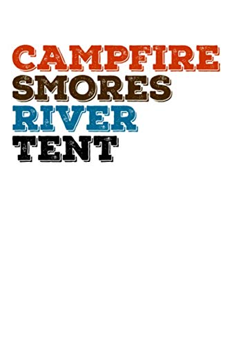 Campfire Smores River Tent: Camping Journal (Diary, Notebook) by ...