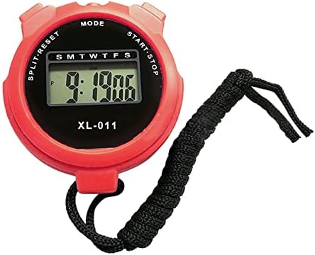 PULIVIA Sports Stopwatch Timer Lap Split Digital Stopwatch with Clock ...