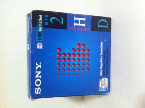Amazon.com: 1995 Sony Electronics, Inc. Sony Micro Floppy Disk/double ...