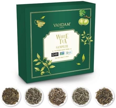 Amazon.com : Tea Forte Single Steeps Loose Leaf Classic Tea Sampler ...