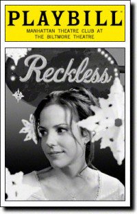Playbill: Reckless.: THE EDITORS OF PLAYBILL MAGAZINE.: Amazon.com: Books