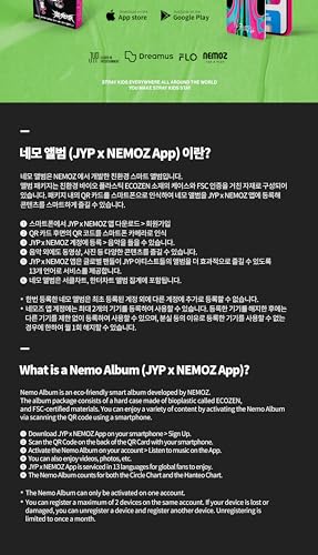 Stray Kids -Star Rock-Star 8th Mini Album Platform NEMO Version Case+QR ...