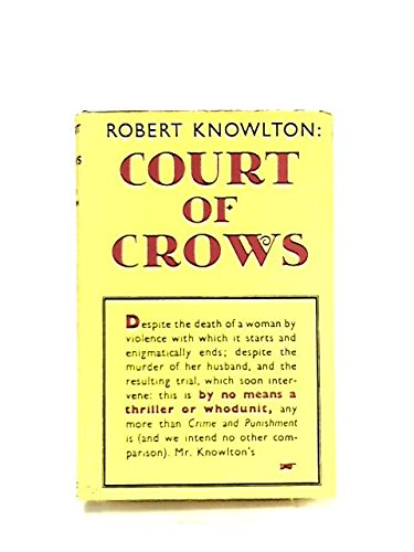 Court of crows: Knowlton, Robert A: Amazon.com: Books