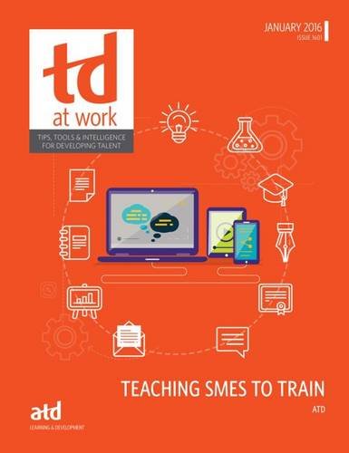 Teaching SMEs to Train: ATD Press: 9781607282143: Amazon.com: Books