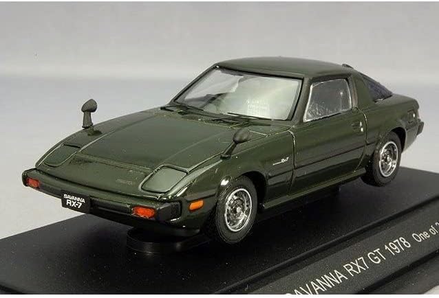 Amazon | エブロ 1/43 サバンナ RX-7 GT 1978 グリーン Oldies 43587 | ミニカー・ダイキャストカー | ホビー