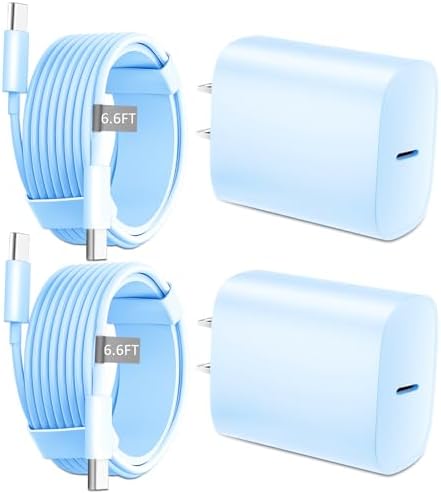 Amazon.com: 4-Pack Charger 20W PD USB C Wall Fast Charger Adapter with ...