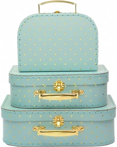 Amazon.com: Creative Co-Op Decorative Galvanized Metal Boxes with Lids ...