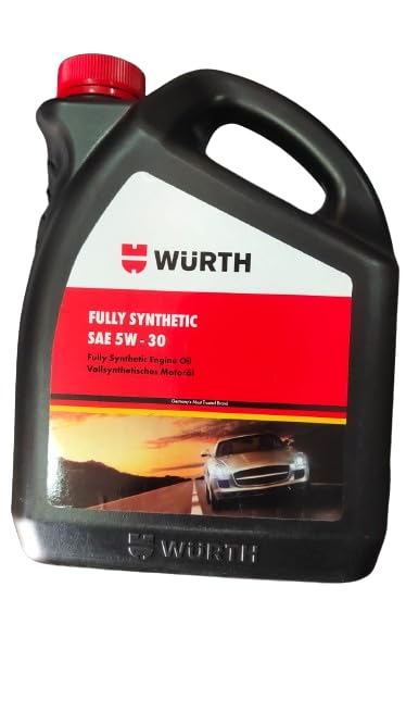 WURTH W-40 API SM Synthetic Engine Oil for Car - High Performance | 3 ...