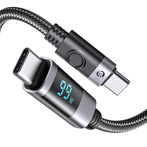 ORICO USB C to USB C Cable PD100W Cord LED Display, 3 ft – BigaMart