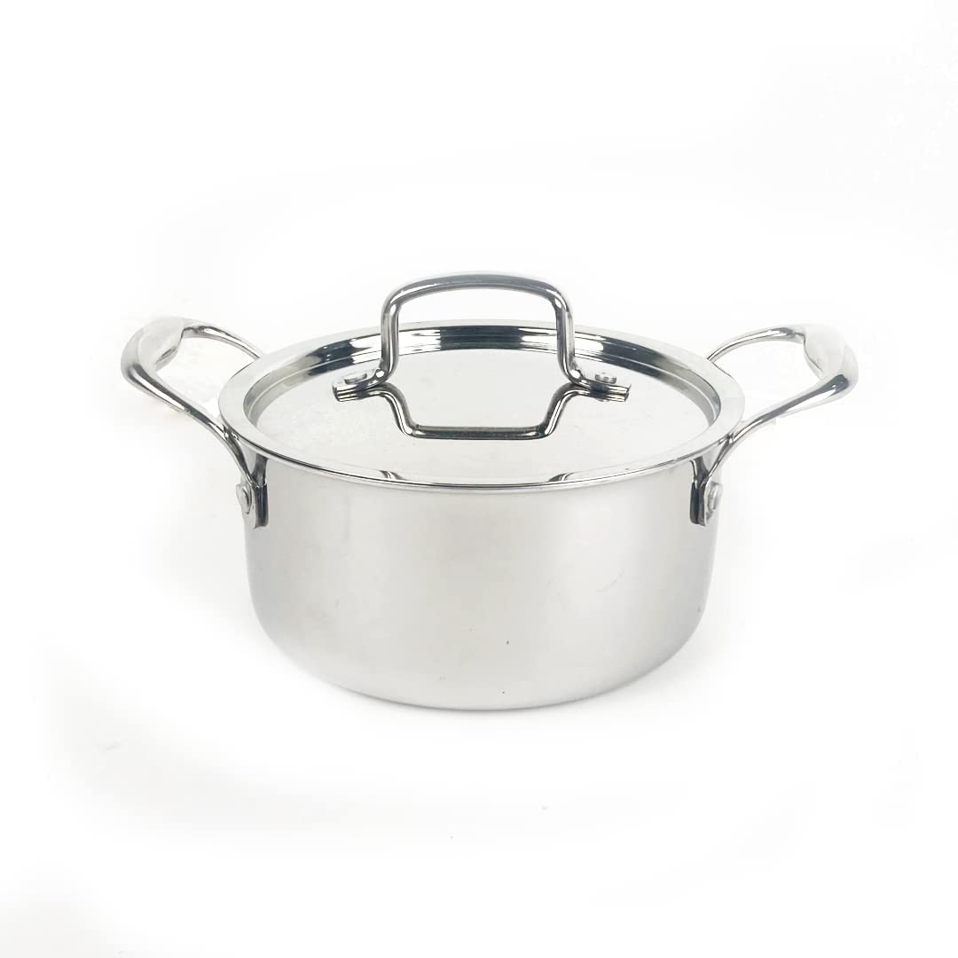 Buy The Indus Valley Triply Stainless Steel Stock Pot/Biryani Pot ...