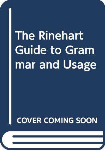 Amazon | The Rinehart Guide to Grammar and Usage | Carter, Bonnie ...