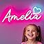 Amelia Neon Sign, Amelia Name Sign – LED Name Light in Pink with Ice ...