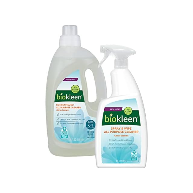 Biokleen Natural All Purpose Cleaner - Makes 64 Gallons, Trigger Refill ...