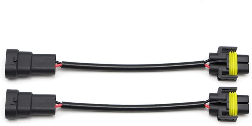 Amazon.com: GENSSI 9006 HB4 to H11 or H9 Conversion Cable Wire ...