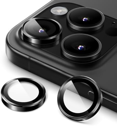 Amazon.com: AFENGBOX 2 Pack Camera Lens Protector for iPhone 16 Pro ...