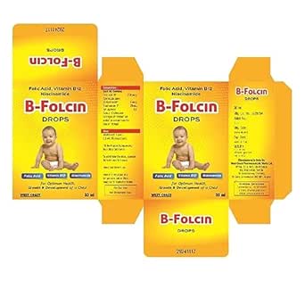B-FOLCIN - Bottle of 30 ml Drops : Amazon.in: Health & Personal Care