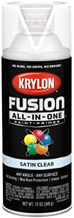 Krylon Fusion All-In-One Adhesive Spray Paint for Indoor/Outdoor Use ...