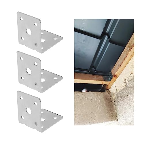 Be In Your Mind 25PCS Corner Brackets L Shaped Angle Connector Timber ...