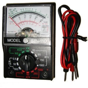 Amazon.com: Analog Multimeter Multi Circuit Tester Voltage Meter ...
