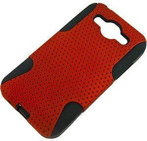 Amazon.com: Apex Hybrid Case for Huawei Mercury M886, Black & Red ...