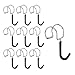 Amazon.com: MY MIRONEY 10PCS Over Rod Hook Stainless Steel Over Rod ...