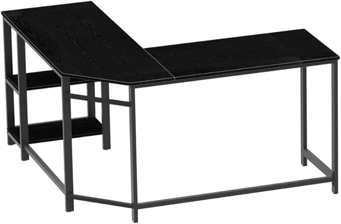 VASAGLE L-Shaped Computer Desk, Corner Desk, 54-Inch Writing Study ...