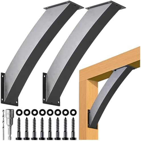 Amazon.com: AECXM Heavy Duty 4''x4'' (Actual: 3.2''x3.2'') Arc 45 ...