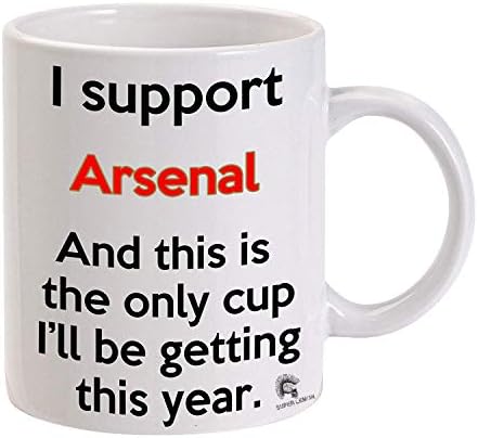 Super Lemon Arsenal Premier League Football Cup, Gift for Arsenal ...