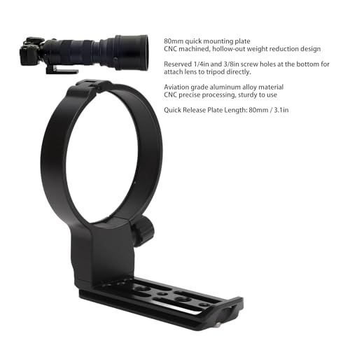 Lens Collar for Nikkor Z 180-600mm F/5.6-6.3 VR, Lens Tripod Mount Ring ...