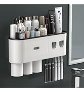 Amazon.com: Toothpaste Dispenser, Automatic Toothpaste Dispenser, Space ...