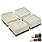 Amazon.com: ANNKUT Furniture Risers 3 inch, Rectangle Adjustable Risers ...