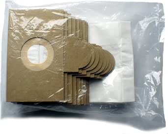 Amazon.com: N.A.C.E. DM1400, DM1800 Micro-Filtration Vacuum Bags - 10 ...