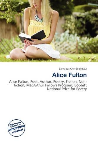 Amazon.fr - Alice Fulton - Livres