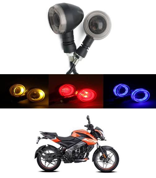 AYW 12V Bike Indicators Turn Signal Light Bike Running Lights For Bajaj ...
