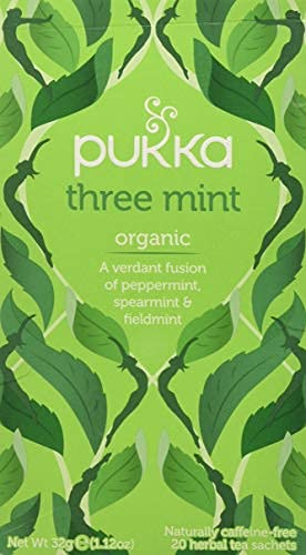 Amazon.com : PUKKA Organic Three Mint Tea, 20 CT : Grocery & Gourmet Food