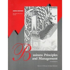 Business Principles and Management: Amazon.co.uk: Everard, Kenneth E ...