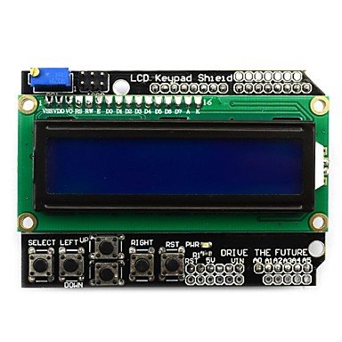 Character LCD Input / Output Expansion Board / LCD Keypad Shield - Blue : Amazon.in: Industrial ...