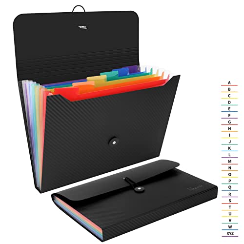 Uquelic Rainbow Twill A4 Expanding File Organizer Nepal | Ubuy
