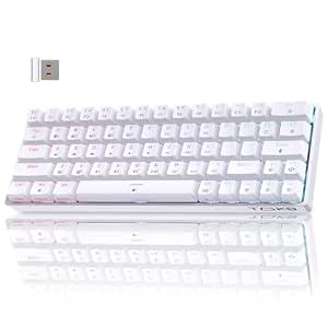 Amazon.in: Buy TMKB T63 Gaming Keyboard Mechanical Wireless with Blue ...