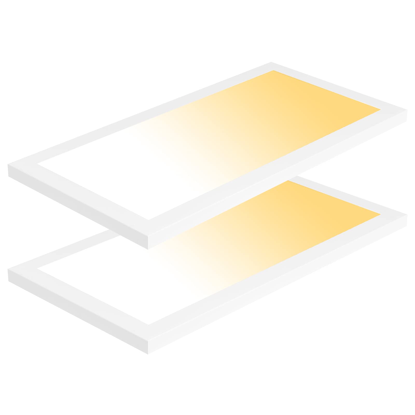 Buy Pelogona 1x2 LED Flat Panel Light Flush , 3000K 4000K 5000K ...