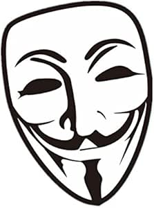 ANONYMOUS VINYL STICKER : Amazon.ca: Toys & Games