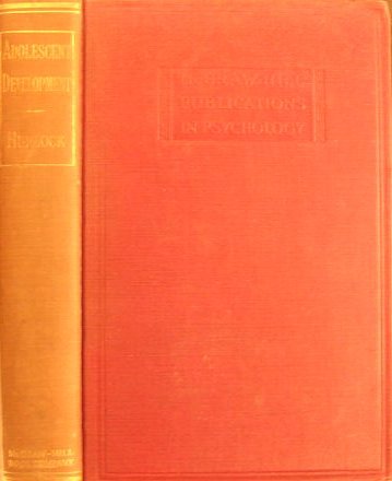 ADOLESCENT DEVELOPMENT.: Hurlock, Elizabeth B.: Amazon.com: Books